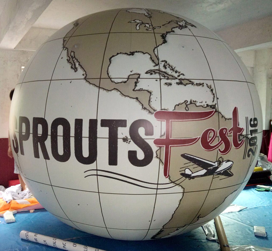 Custom Giant Inflatable Globes