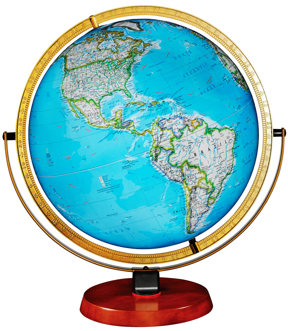 Desk Globes - Tabletop World Globes