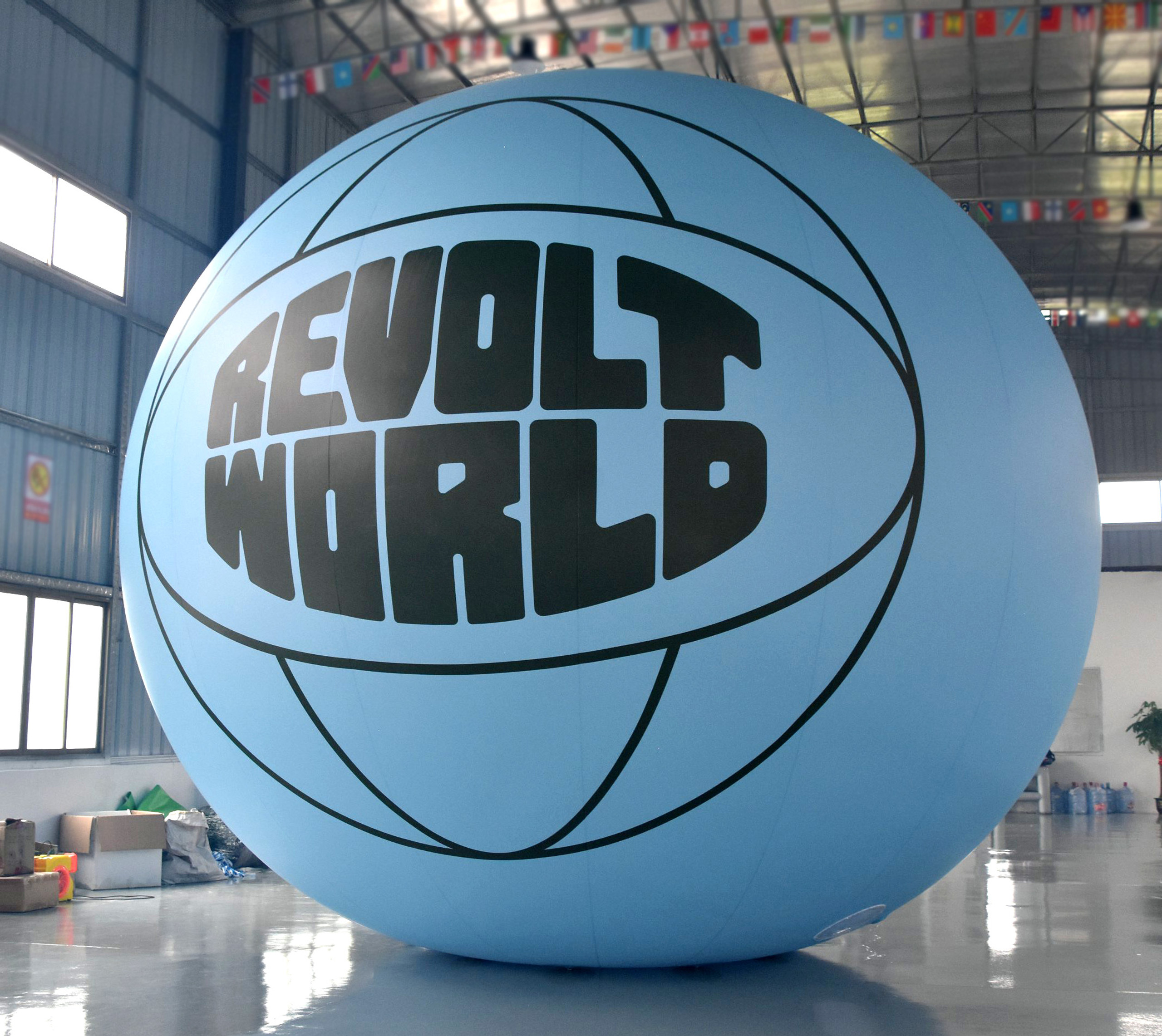 Inflatable World Globes