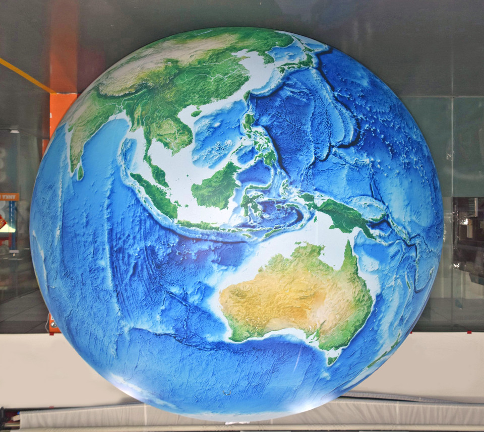 Inflatable World Globes