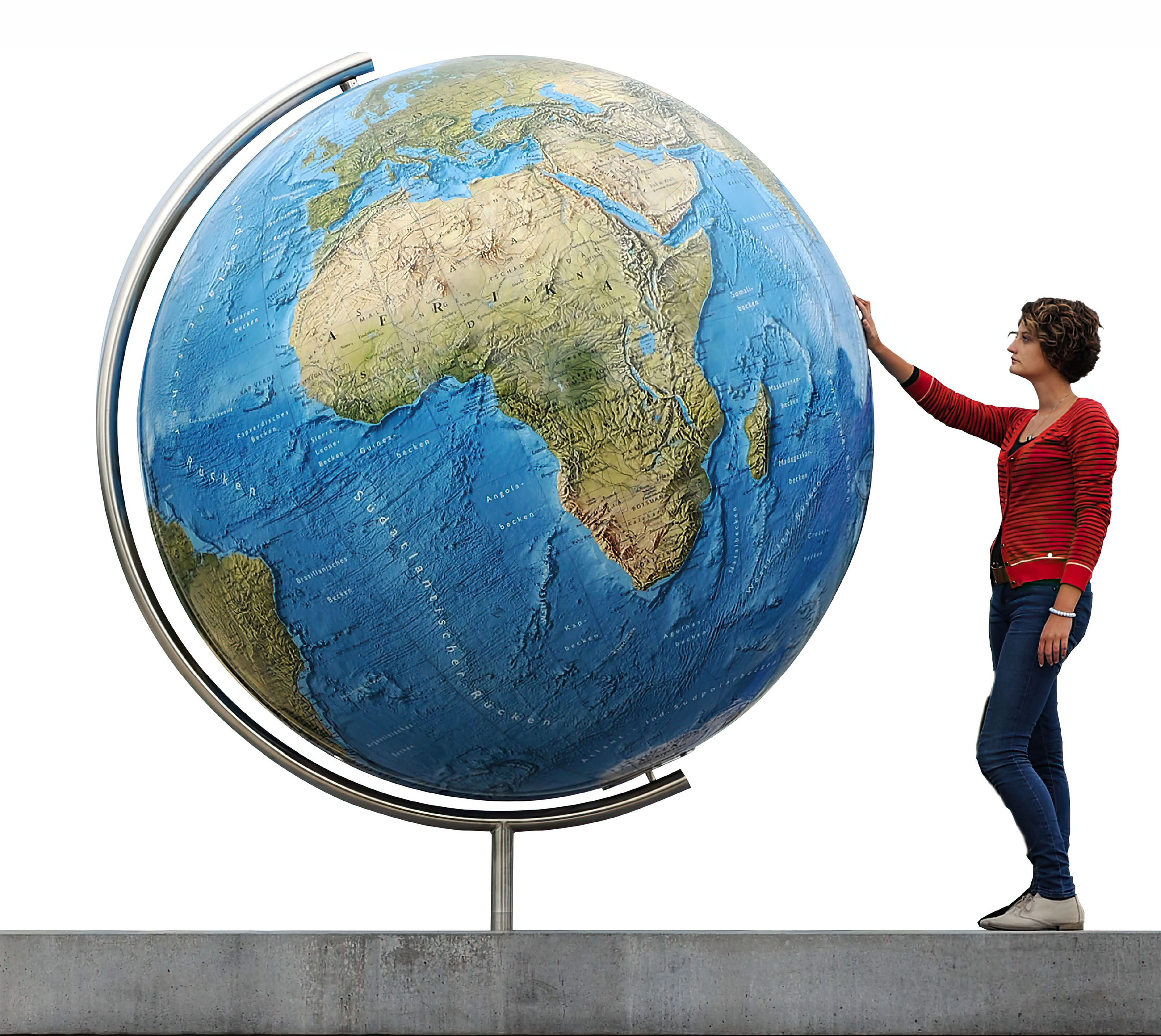 Earth Globe Stand 8 Inch World Globe With Stand Rotating Earth