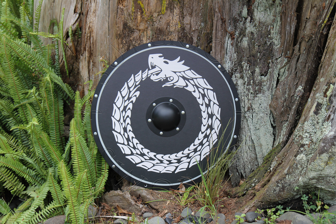 Viking Shield - Serpent - Citadel Merchants Ltd