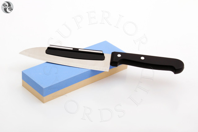 Sharpening Stone - Kitchen Knife Angle Guide - Superior Swords Co.