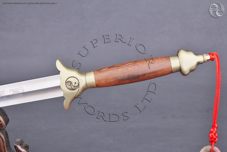 Lotus Damascus Jian Sword - Citadel Merchants Ltd