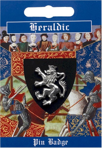 Heraldic Lion Pin Badge - Citadel Merchants Ltd
