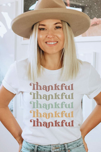Fall Color Thankful - Amy Anne Apparel