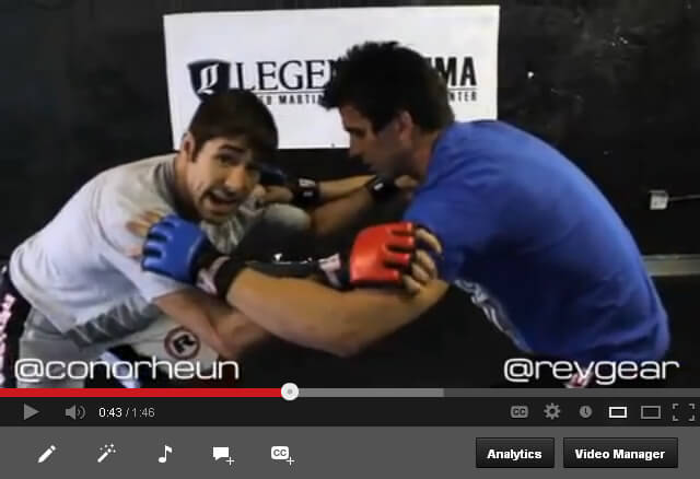TOW #20 - MMA: Pummel Push Drag Double Leg Take Down - Revgear