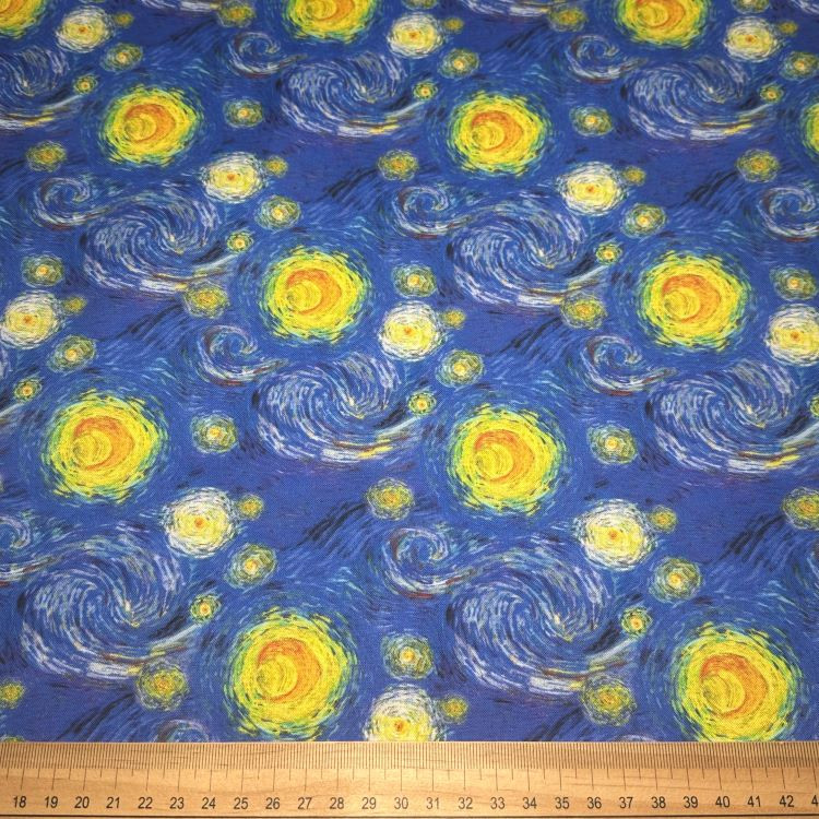 Crafty Cotton Van Gogh Starry Night