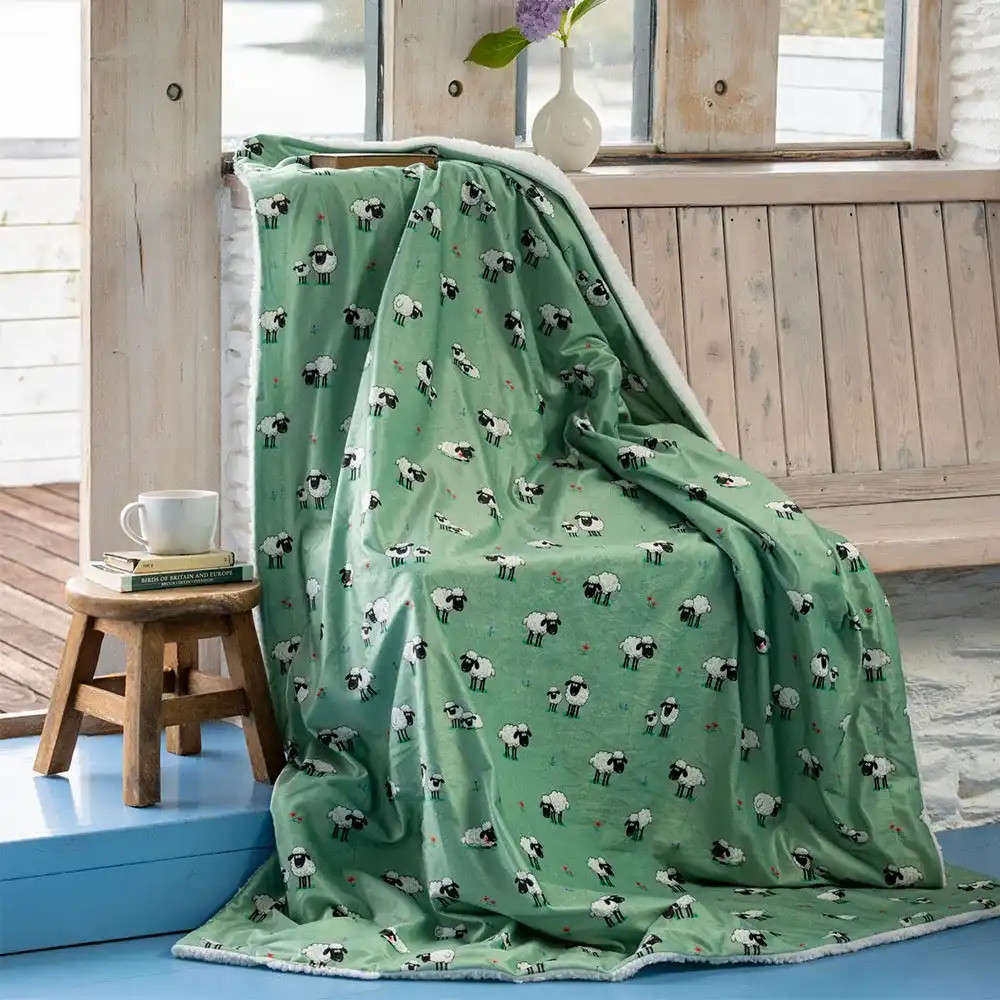 Traditional Irish Wool Blankets & Throws from Ireland | Keilys