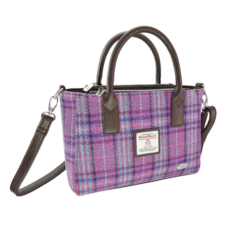Harris Tweed 'Brora' Small Tote Bag by Glen Appin | Keilys.com
