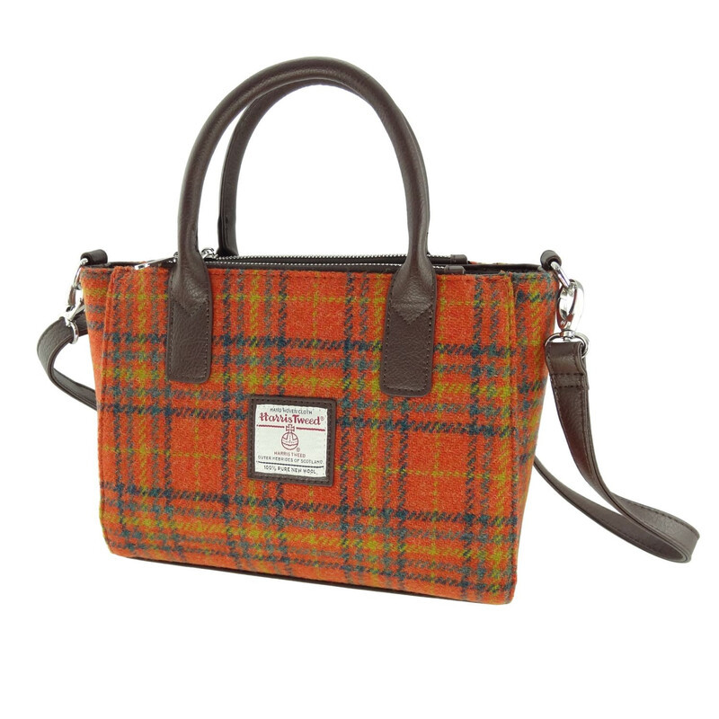 Harris Tweed 'Brora' Small Tote Bag by Glen Appin | Keilys.com