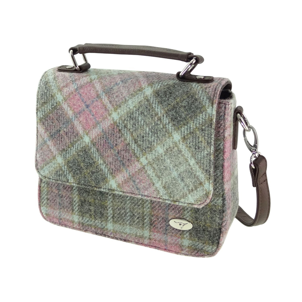 Harris Tweed 'Thurso' Square Bag by Glen Appin | Keilys.com