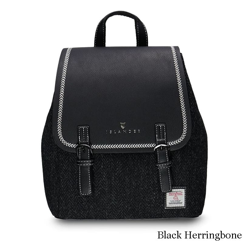 Harris Tweed Backpack for Ladies