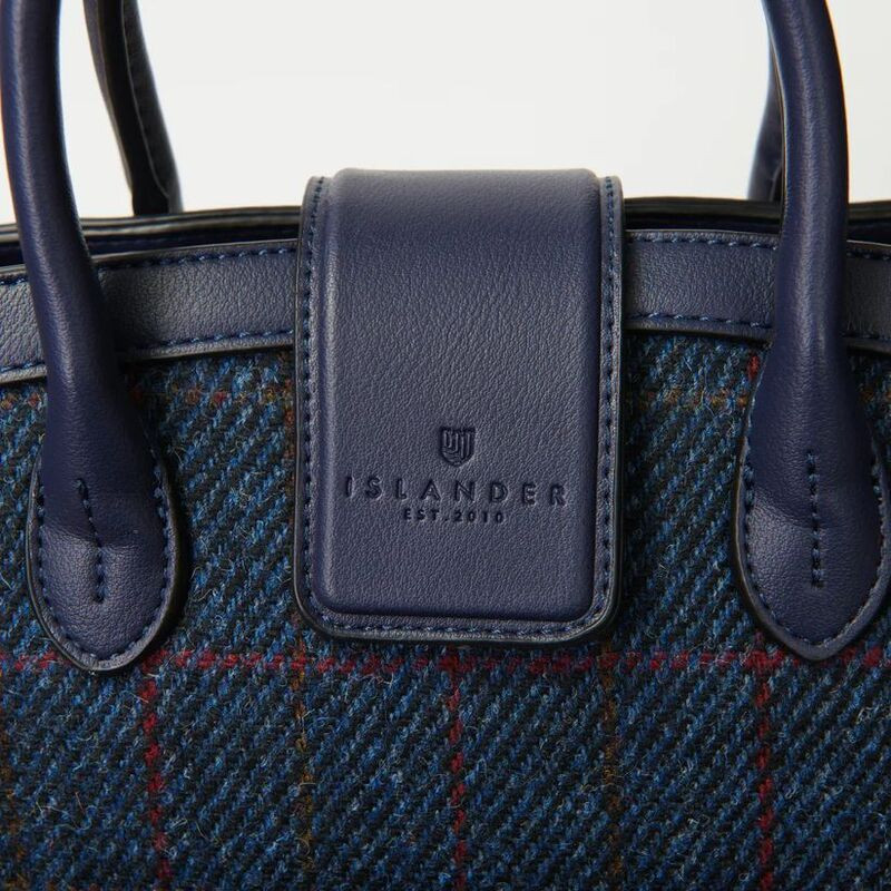 Islander Handwoven Harris Tweed Mini Tiree Tote Bag