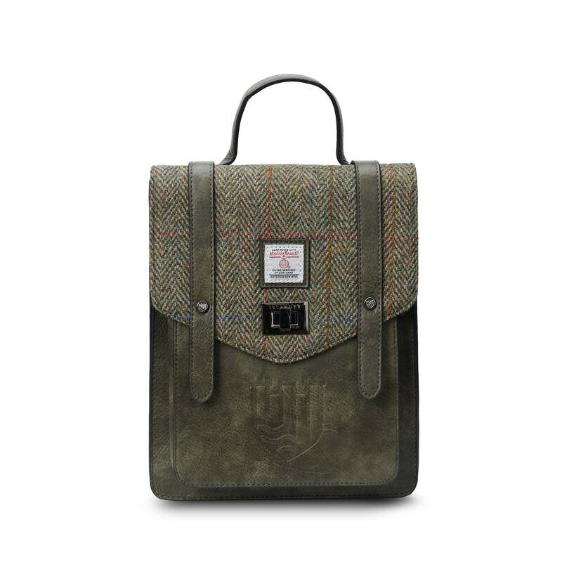 Islander Handwoven Mini Harris Tweed Backpack