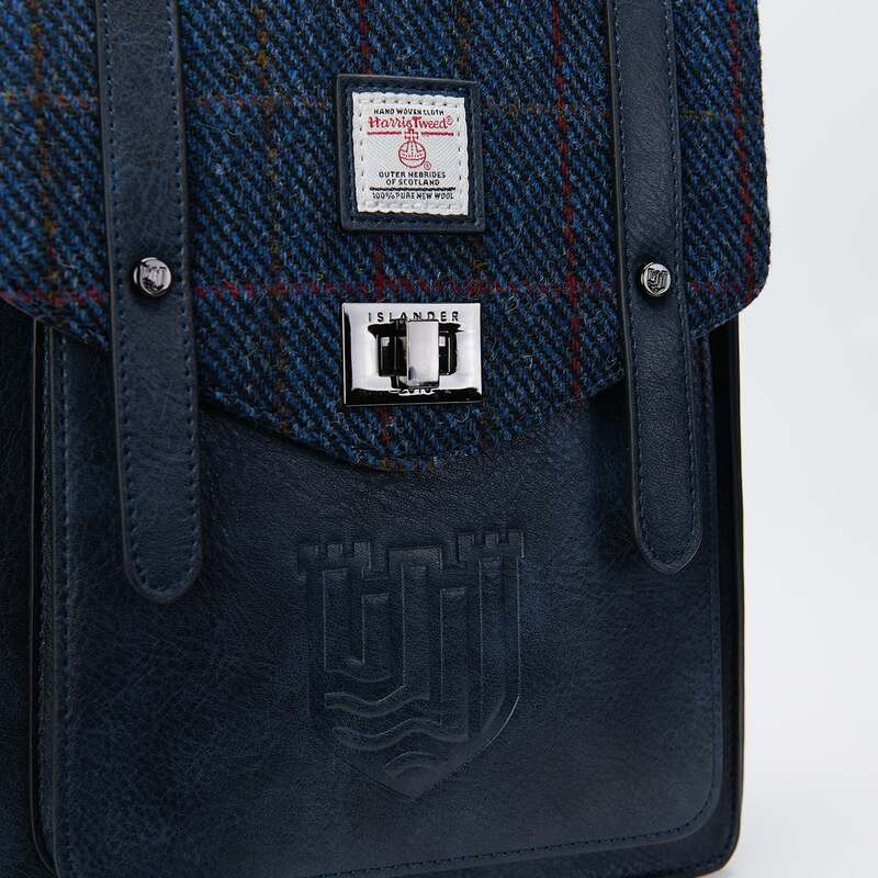 Islander Handwoven Mini Harris Tweed Backpack