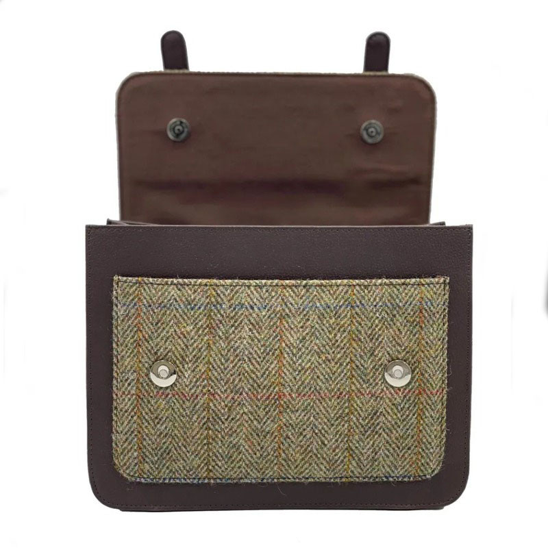 Genuine Harris Tweed Messenger Bag for Ladies