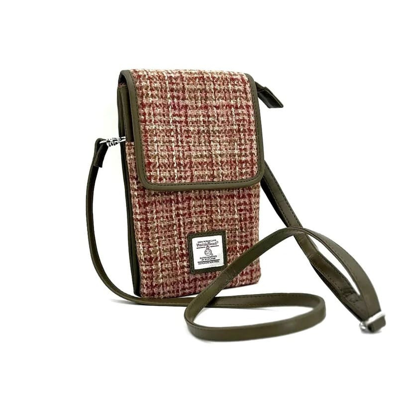 Ladies Harris Tweed Mini Crossbody Bag