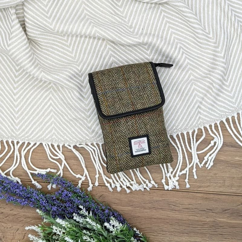 Ladies Harris Tweed Mini Crossbody Bag