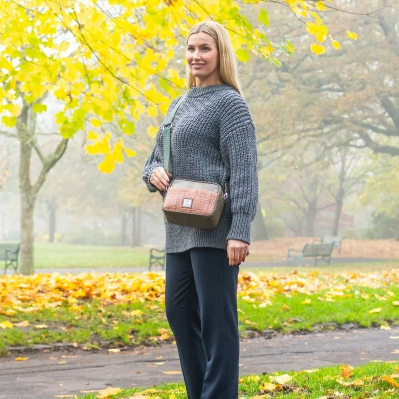 Authentic Harris Tweed Camera Bag