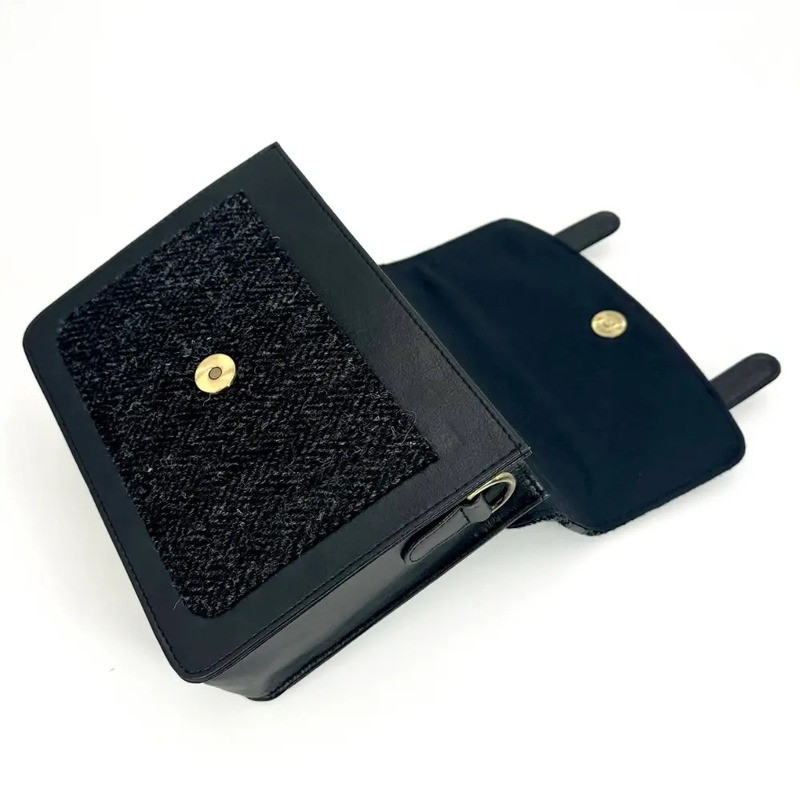 Traditional Harris Tweed Mini Messenger Bag