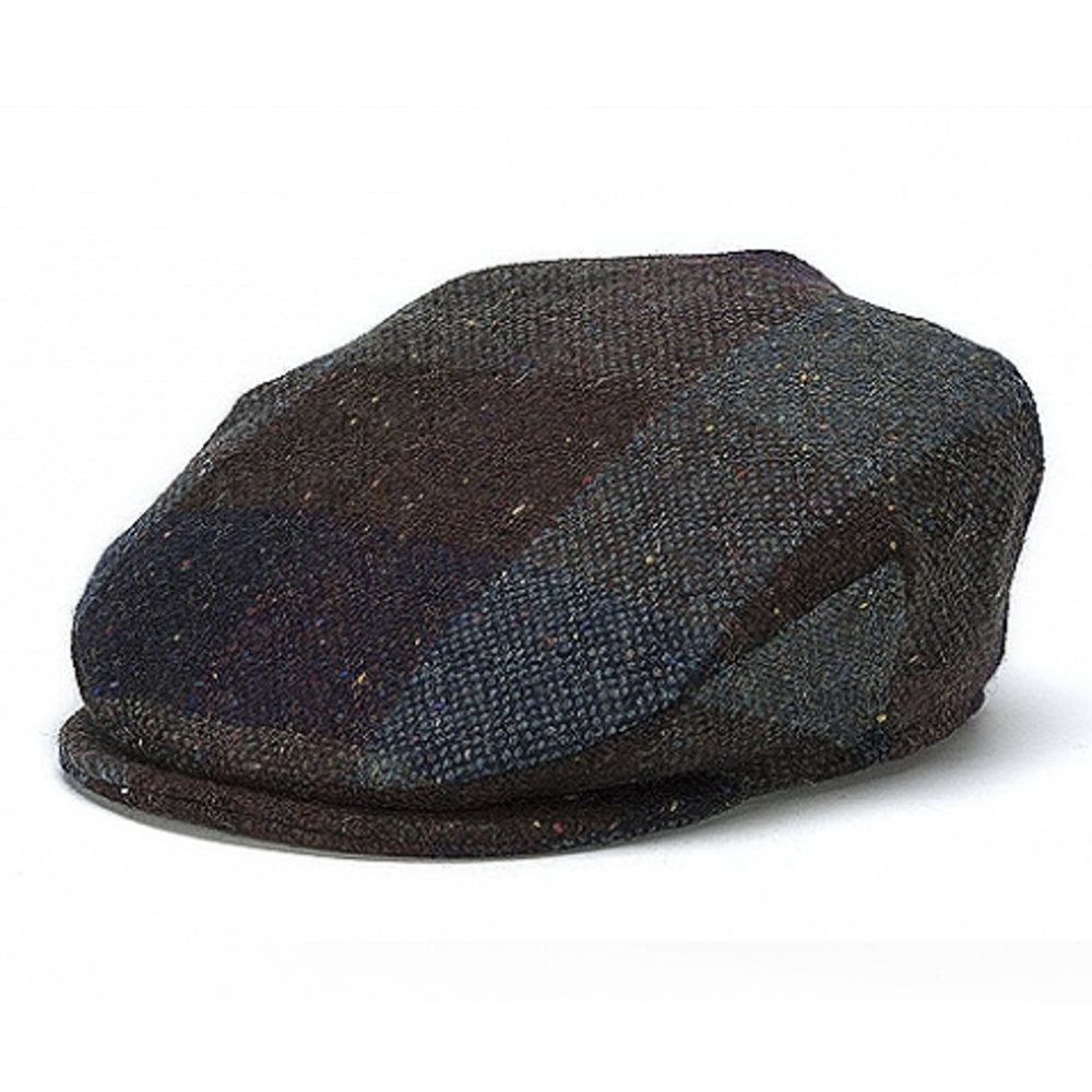 Hanna Hats Vintage Irish Tweed Cap Purple Heather | Keily's