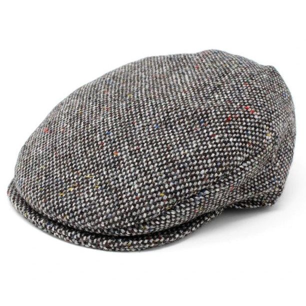 Hanna Hats Vintage Irish Tweed Cap Salt and Pepper | Keily's