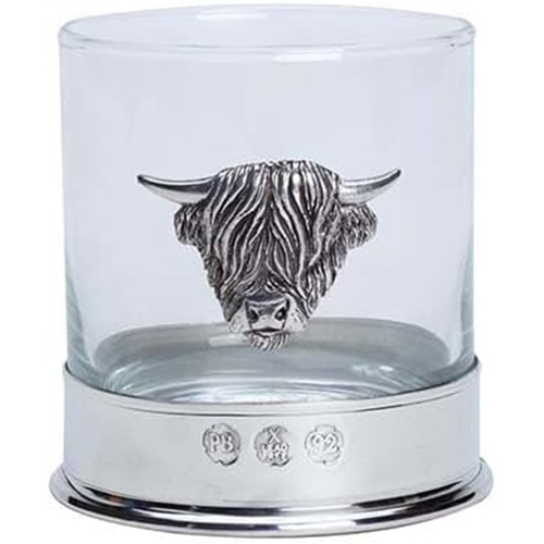 Highland Cow Whiskey Glass | Keilys.com