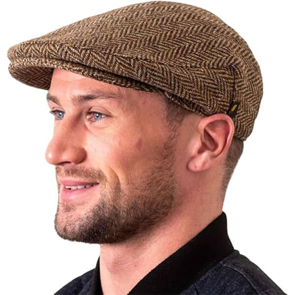 Traditional Donegal Tweed Irish Flat Cap | Keilys.com