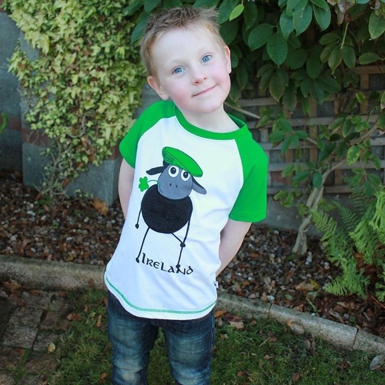 Farmer Sheep Ireland Kids T-Shirt | Keilys.com