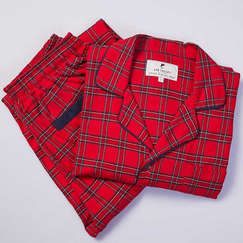 tartan pyjamas