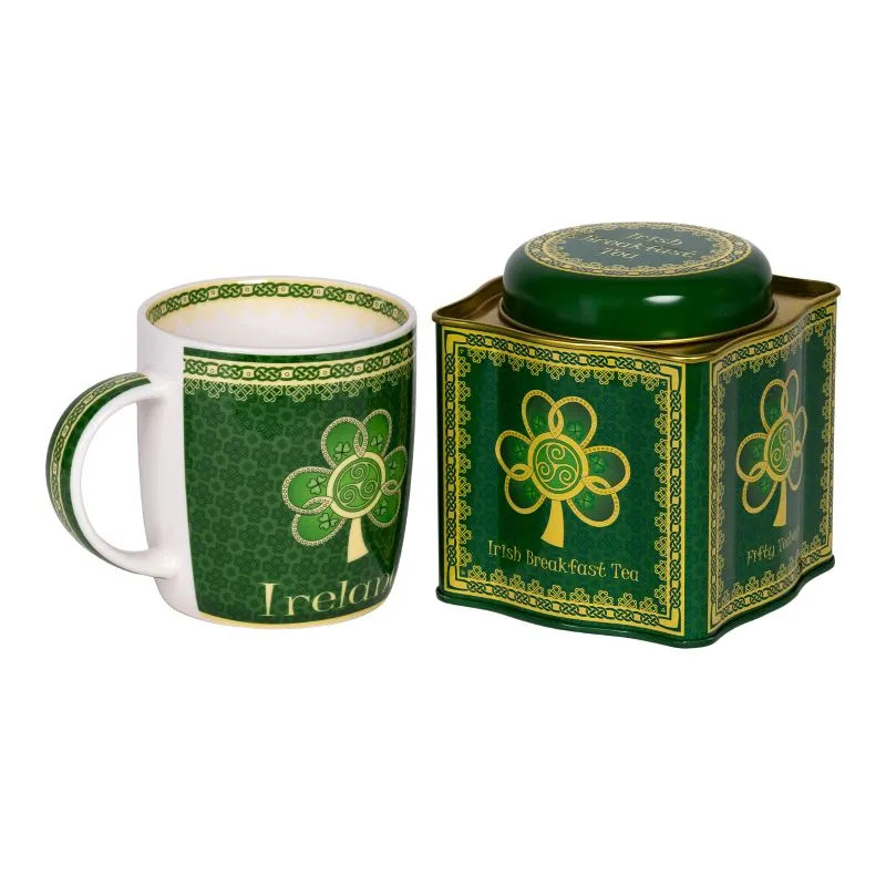 Shamrock Irish Tea Set – Mug & Irish Breakfast Tea