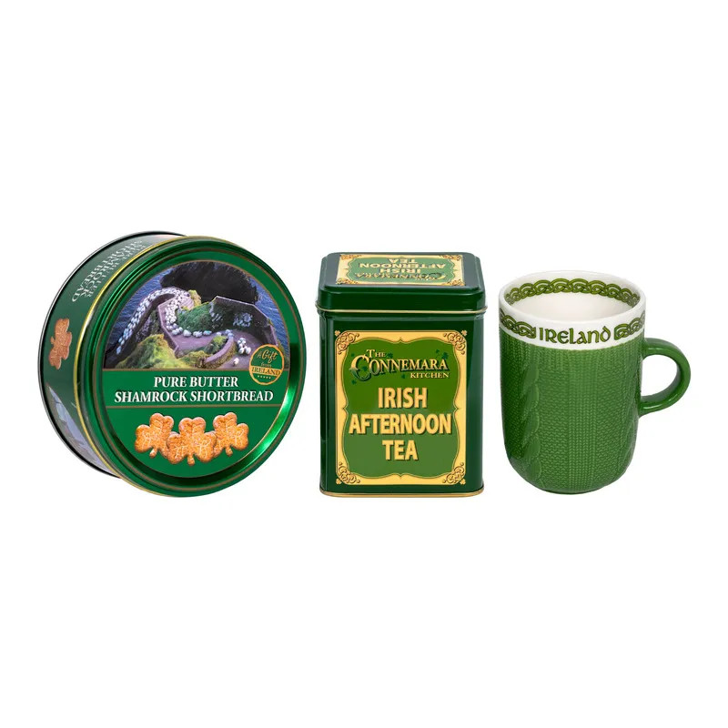 Irish Tea & Shortbread Hamper Gift Set