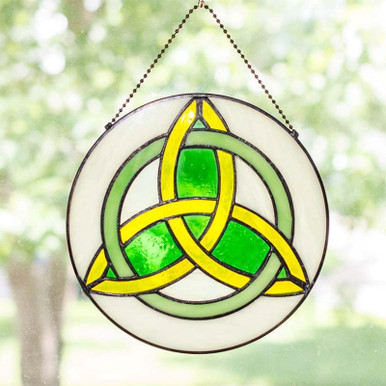 Irish Trinity Ring Suncatcher 7.5" | Keilys.cpm