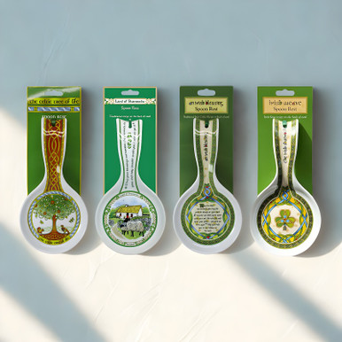 Irish Ceramic Spoon Rest | New Bone China