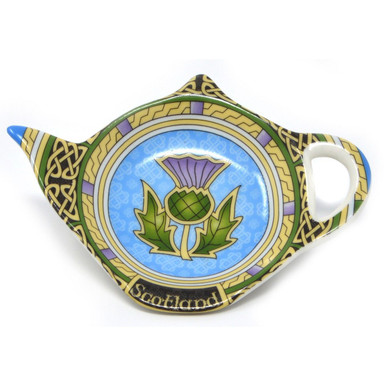 Scottish Bone China Tea Bag Holder | Keilys.com