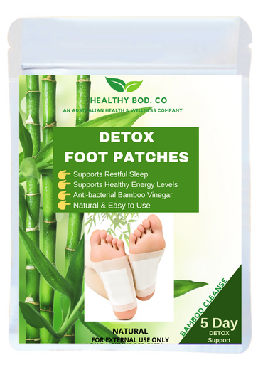 Bamboo Detox Foot Patches - 10 pack (5 Pairs) - Vita Health Ltd
