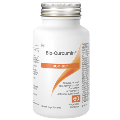 Bio-Curcumin 400mg BCM95 - 60 Vege Capsules - Vita Health Ltd