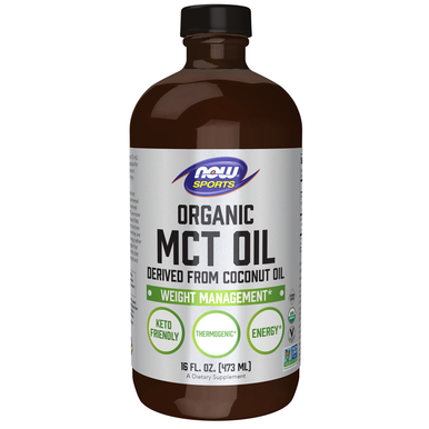 MCT Oil Organic, Derived From Coconut Oil 473ml - Vita Health Ltd