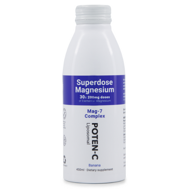 Magnesium 200mg Mag-7 Complex Liposomal Superdose - 450ml - Vita Health Ltd