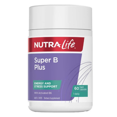 Super B Plus - 60 Capsules - Vita Health Ltd