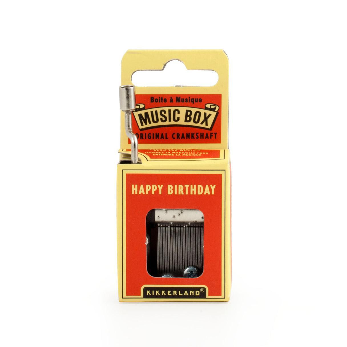 Happy Birthday Crank Music Box - The Shop at Strathmore