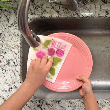 Beets Dish Towel + Sponge Cloth Gift Set Copy - The Shop at Strathmore