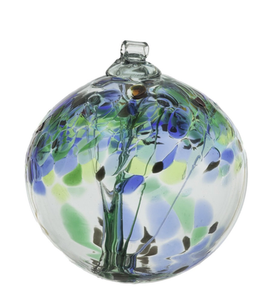 Handblown Glass Orb - Tree of Encouragement - The Shop at Strathmore