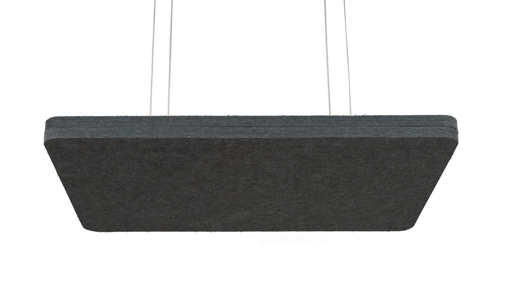 Rectangular Acoustic Ceiling Cloud | UPLIFT Desk