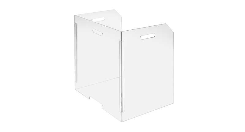 UPLIFT Trifold Acrylic Shield | UPLIFT Desk