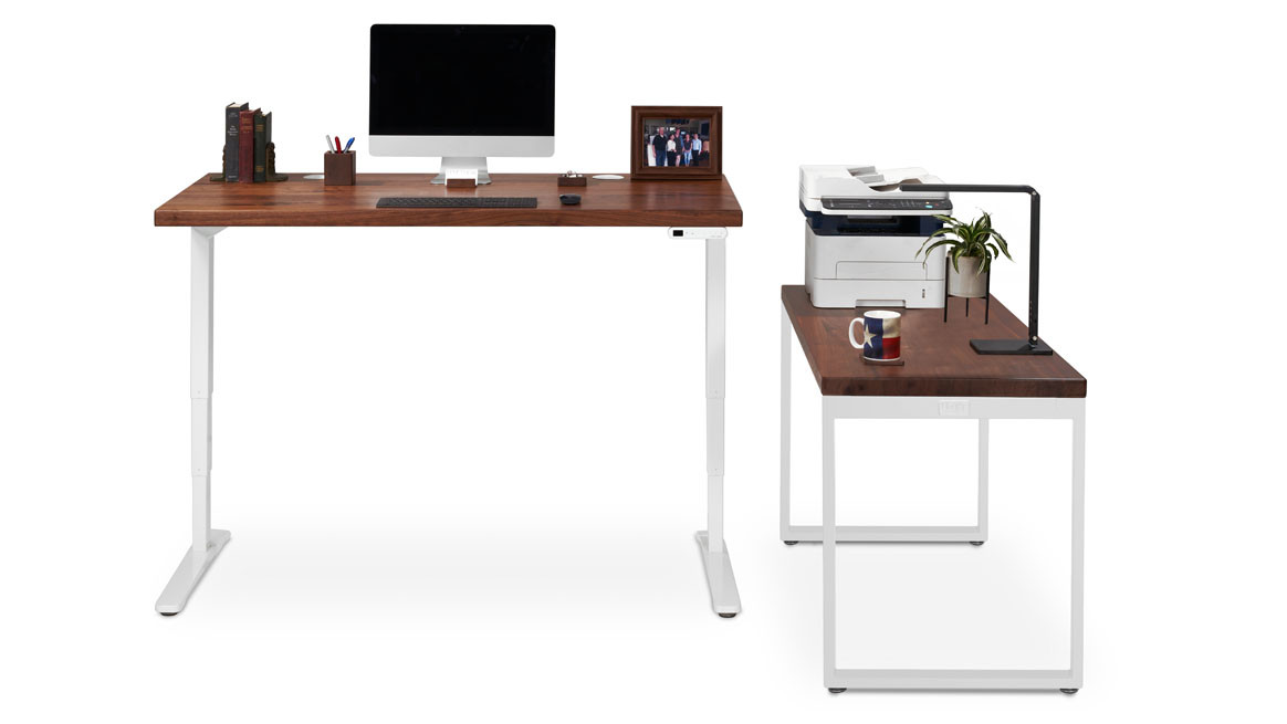 Seated Height O-Leg Table | UPLIFT Desk