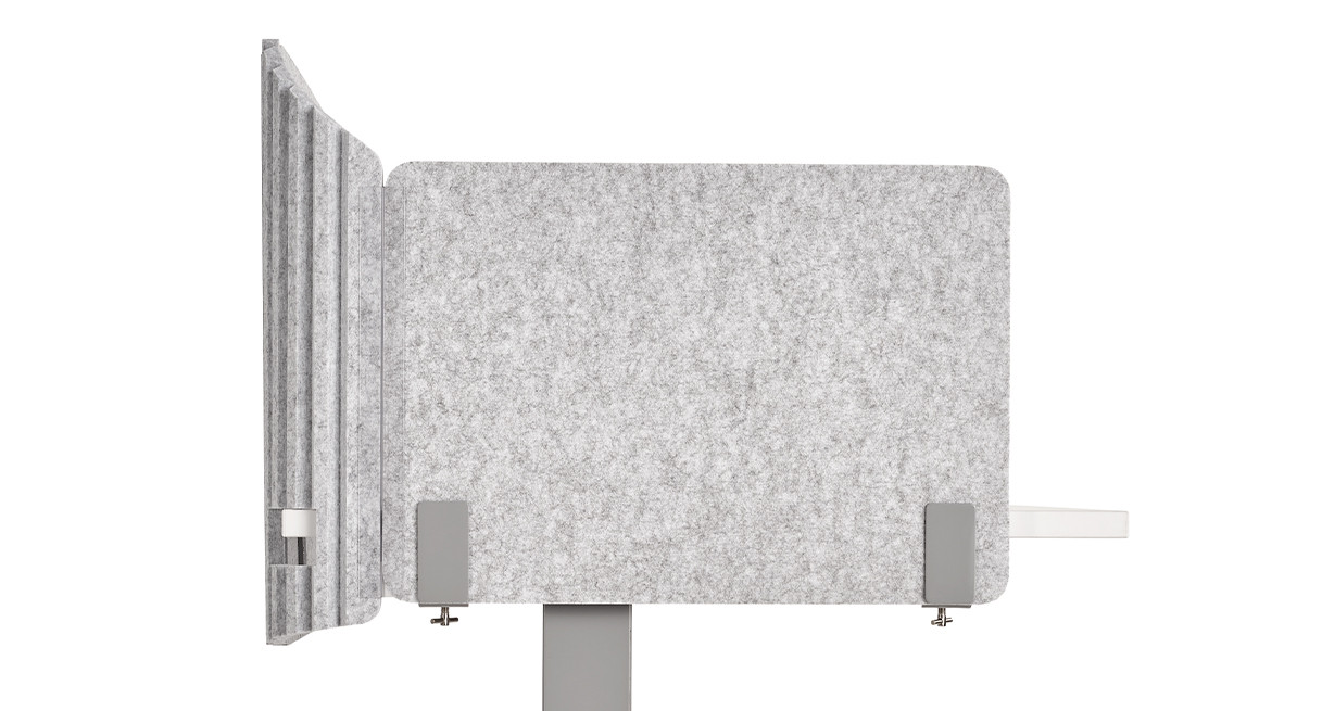 Corner Inserts for 3-Sided Acoustic Privacy Screen | UPLIFT Desk