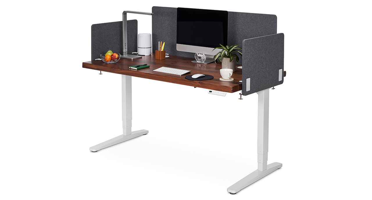 Acoustic Privacy Panel Mounting Hardware by UPLIFT Desk