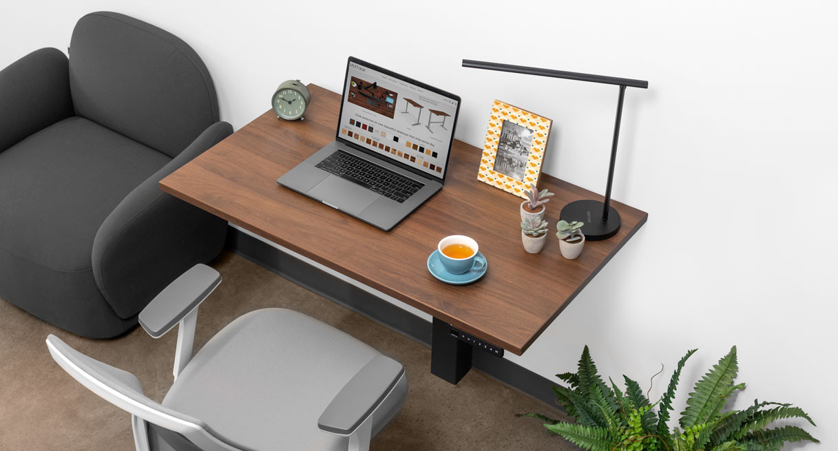 UPLIFT Wall Mounted Standing Desk | UPLIFT Desk